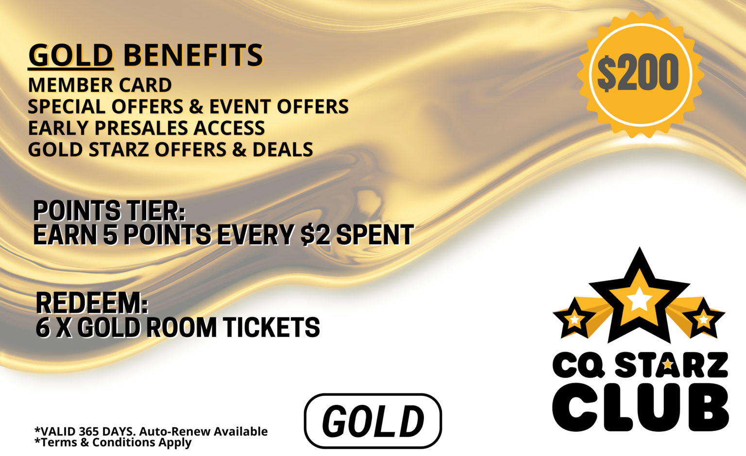 CQ Starz Club - Gladstone Cinemas