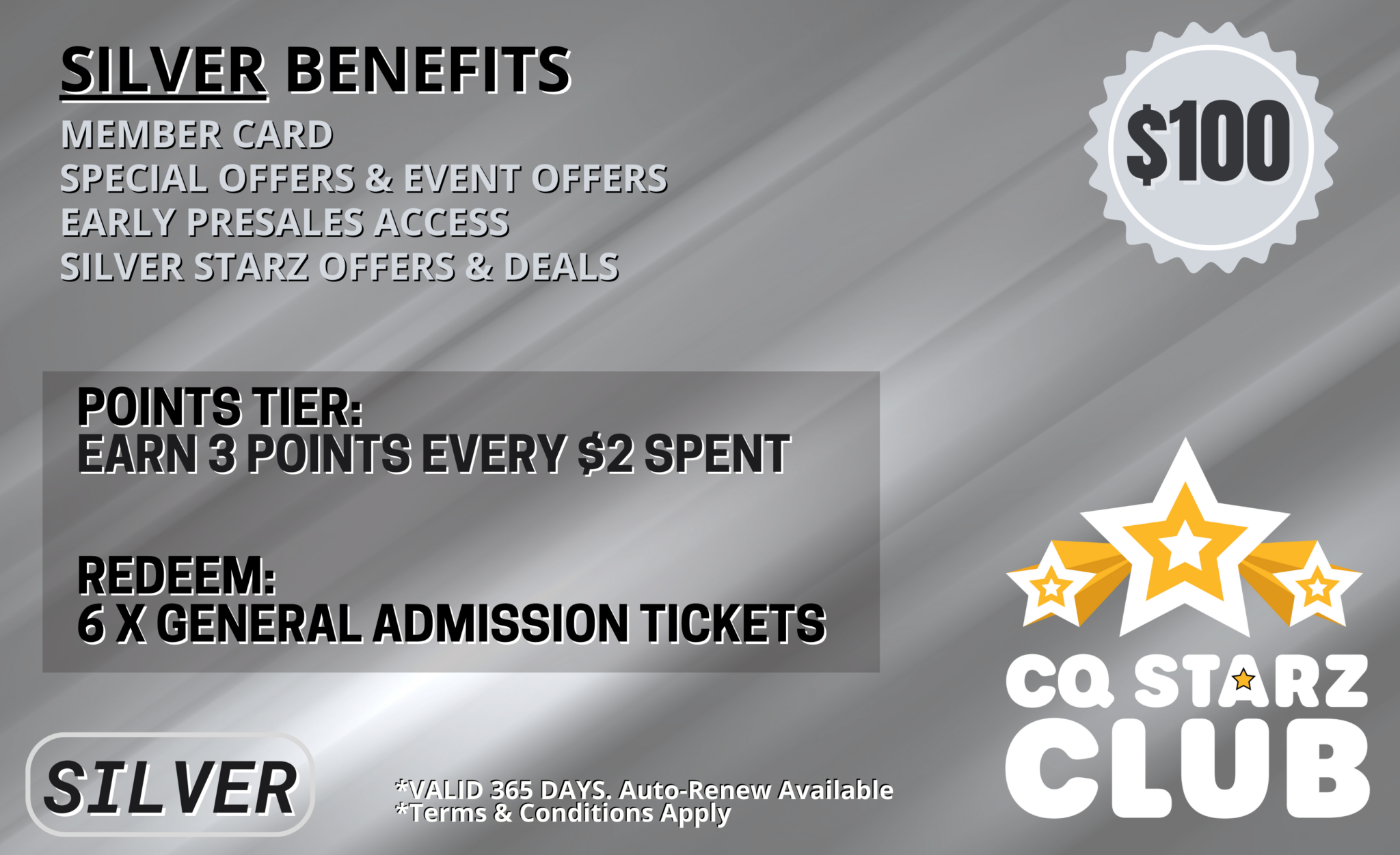 CQ Starz Club - Gladstone Cinemas